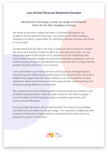 Benefit From Law School Personal Statement Writing Service